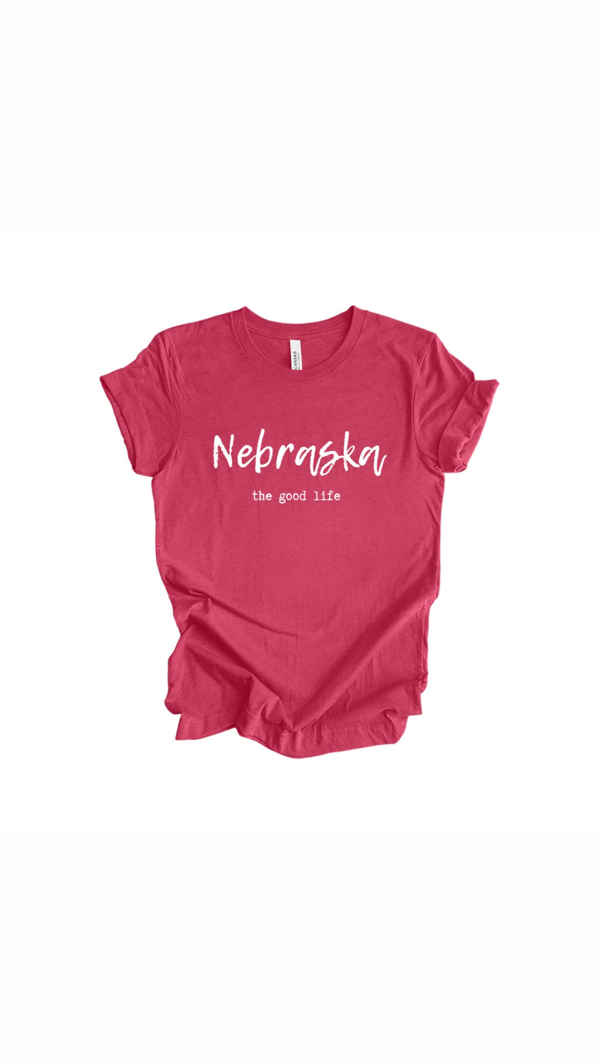 The Good Life Tee - Red – The Beehive Boutique